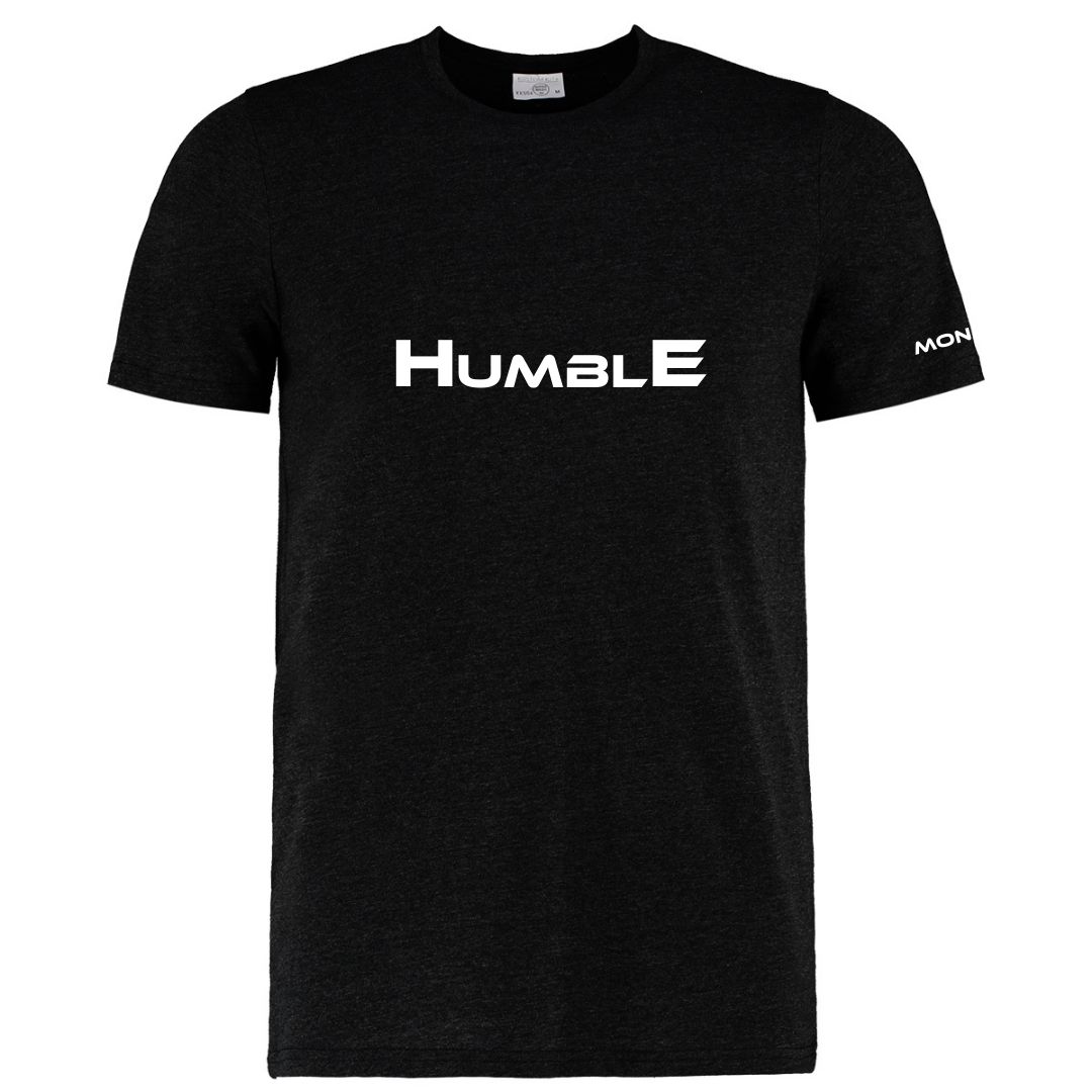 Men's Humble Tee Shirt Black - Mon PÉRE Words